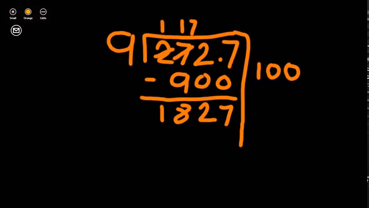 Dividing Multi Digit Numbers with Decimals - YouTube