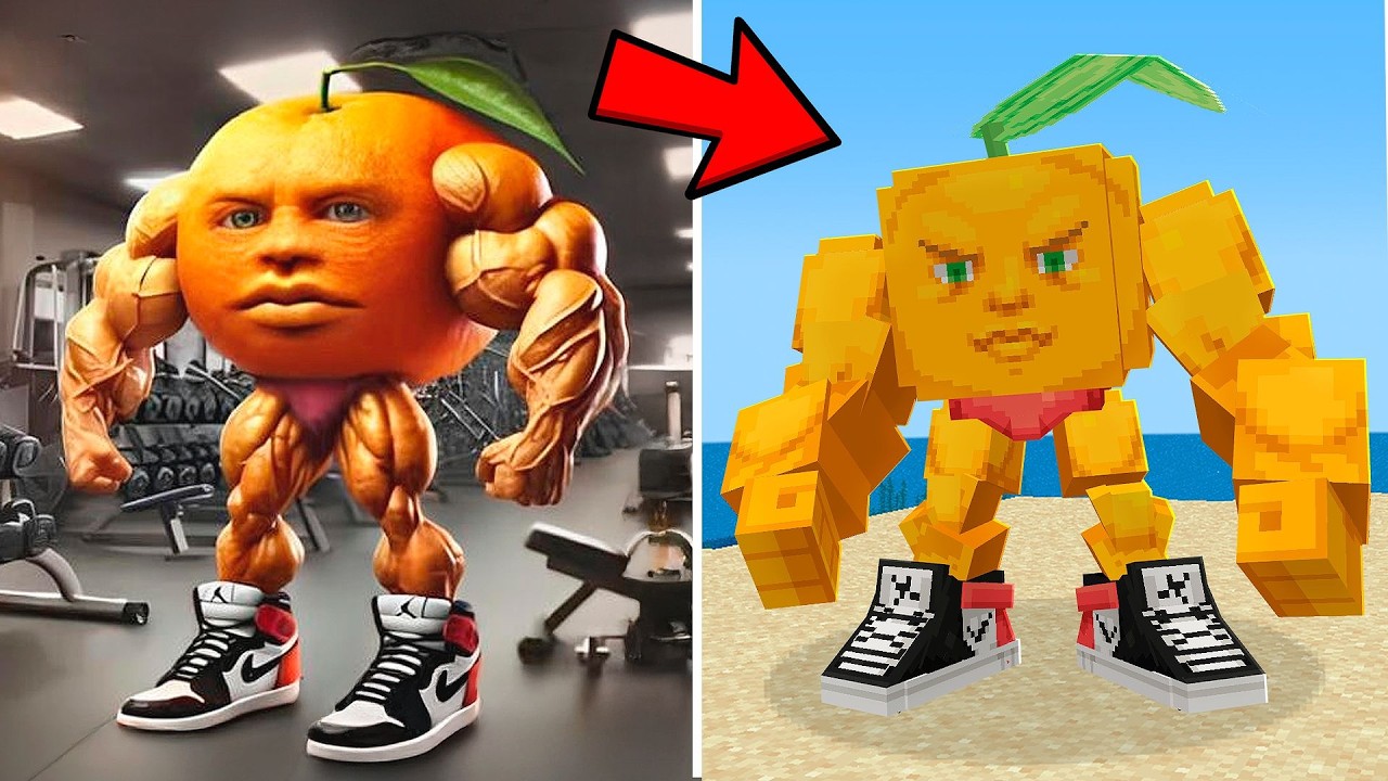 Transformé los MOBS en ITALIAN BRAIN ROT Otra vez, in Minecraft ! - YouTube