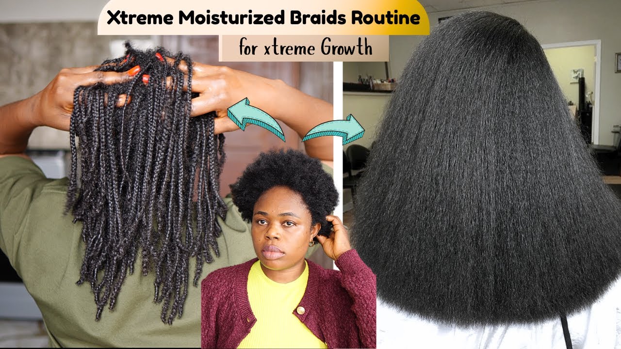 What I Did...🤩 My 2025 Moisture Routine For Extreme Hair Growth and ...