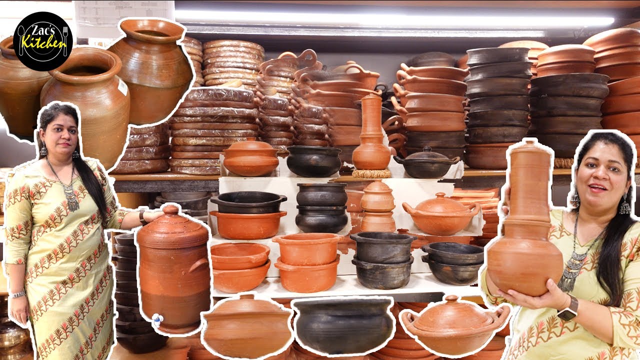 மண்பானையில் பிரிஞ்சா!New Clay pot Cookware collection/Organic Cookware ...