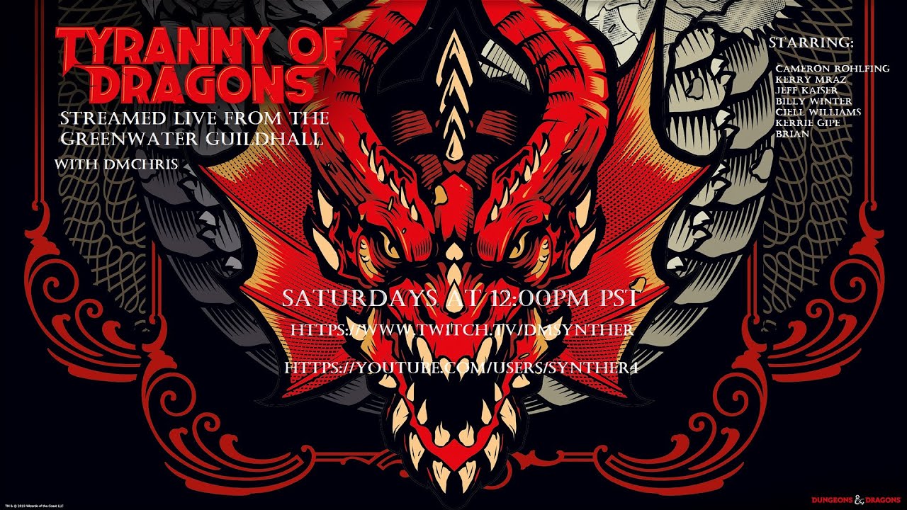 Tyranny of Dragons - Arauthator's Lair Part 1 - YouTube