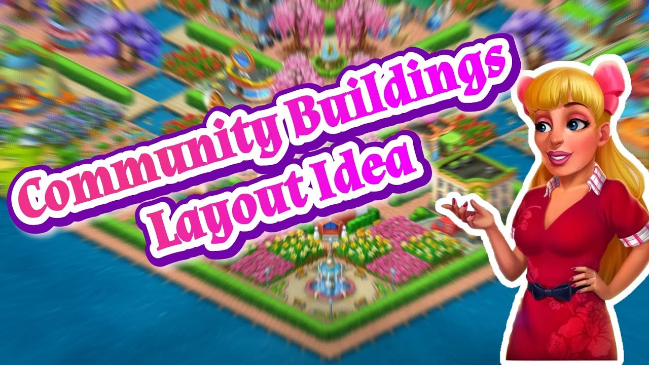 Community Buildings Layout Idea || Beautiful Design || Township ...