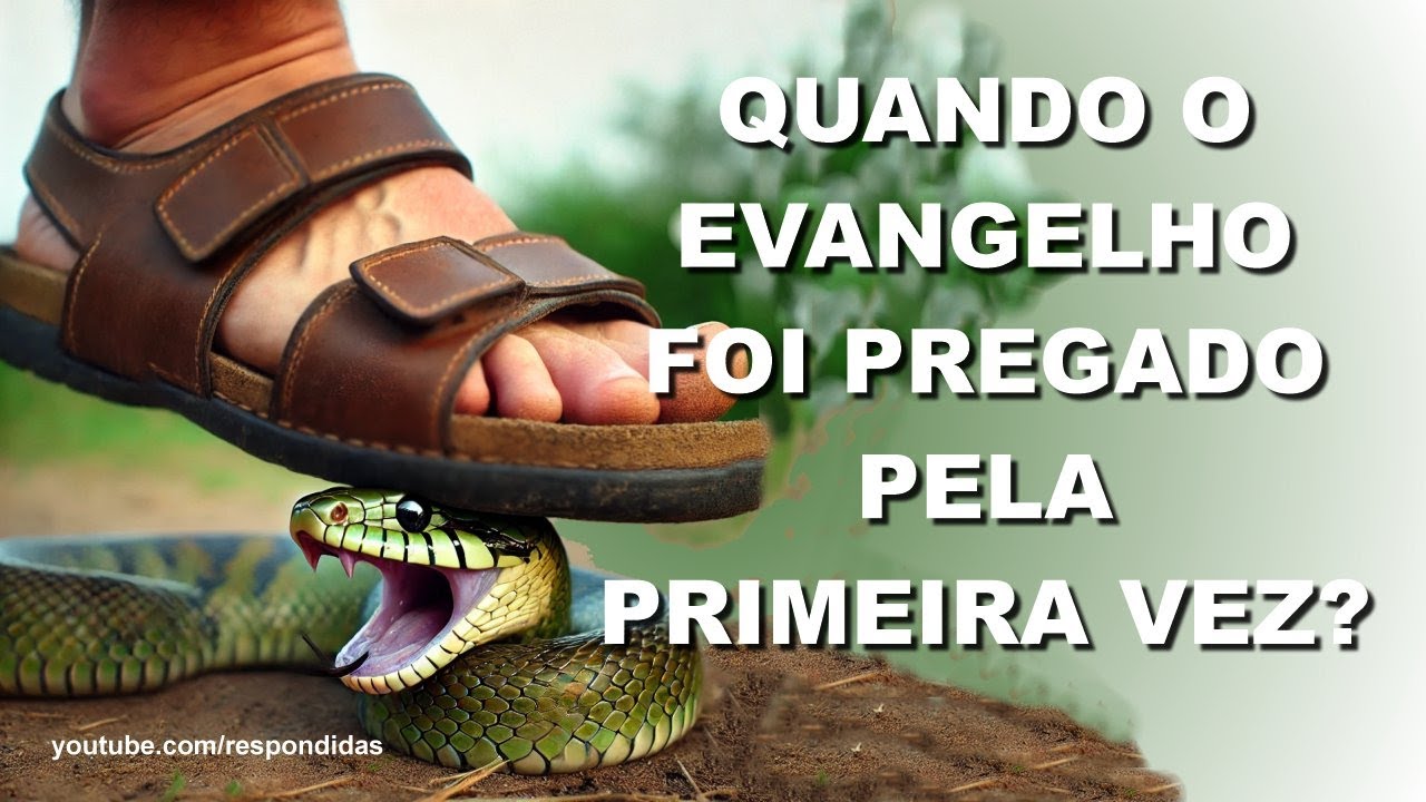 QUANDO O EVANGELHO FOI PREGADO PELA PRIMEIRA VEZ? Gênesis 3 - Mario ...