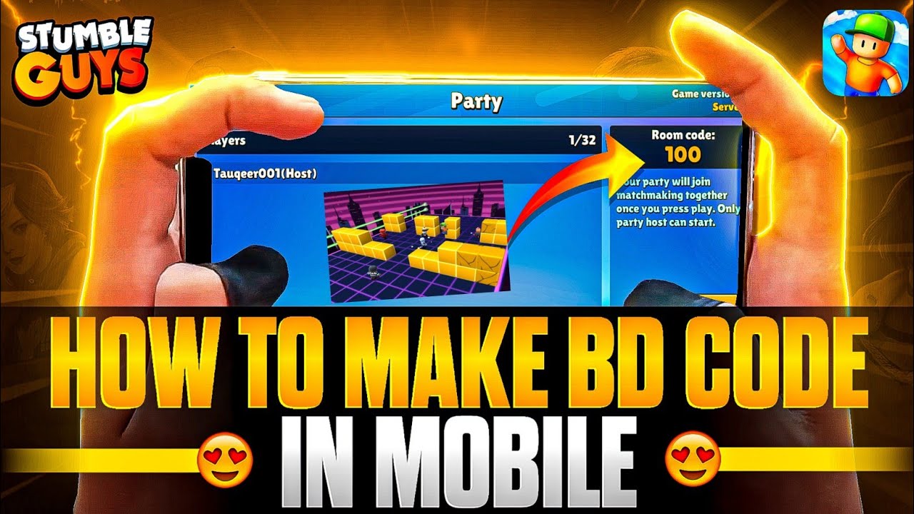 How To Make Unlimited Block Dash Map in Mobile |Stumble guys live ...