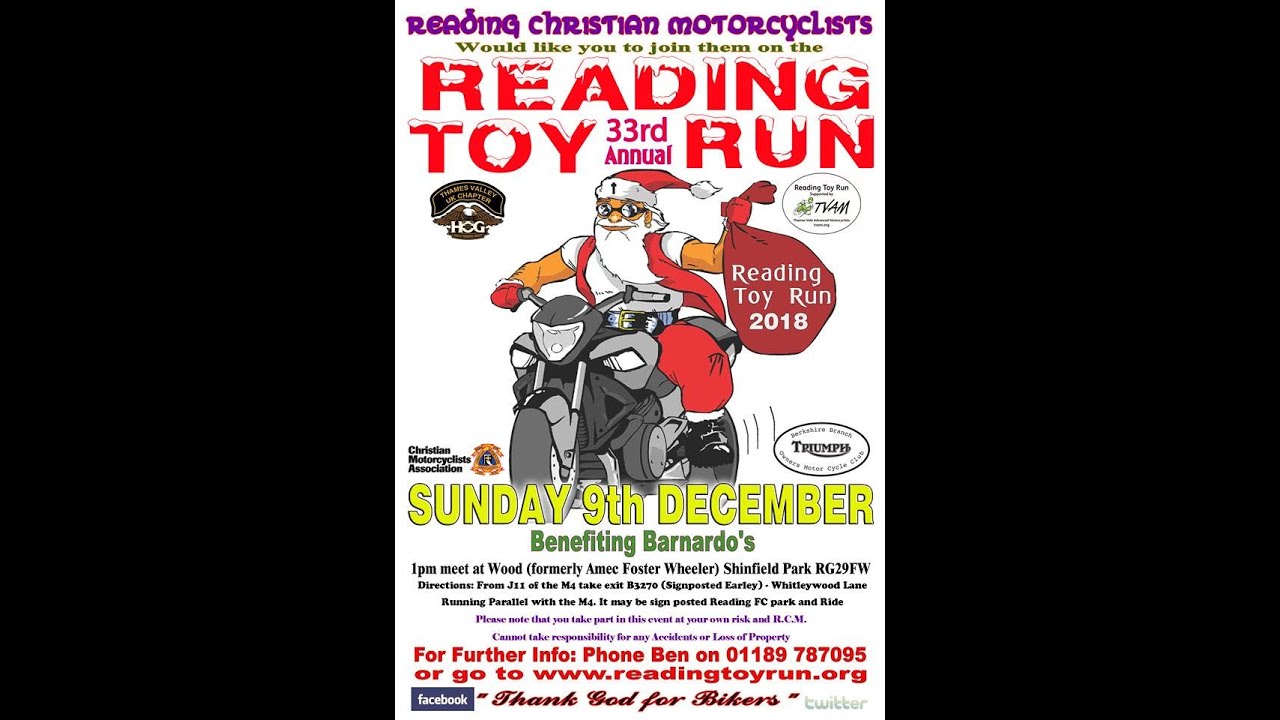 Reading Toy Run 2018 - YouTube