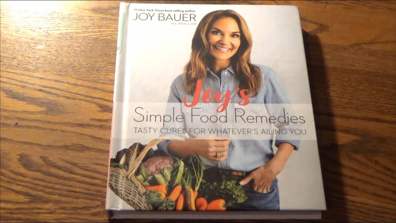 Brain Food Can Be Comfort Food - Joy's Simple Food Remedies Cookbook by Joy Bauer - YouTube