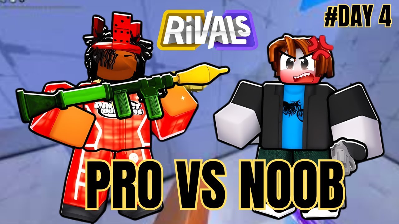"Ultimate Showdown in Roblox Rivals Pro vs Noob (Roblox -Day 4 ...