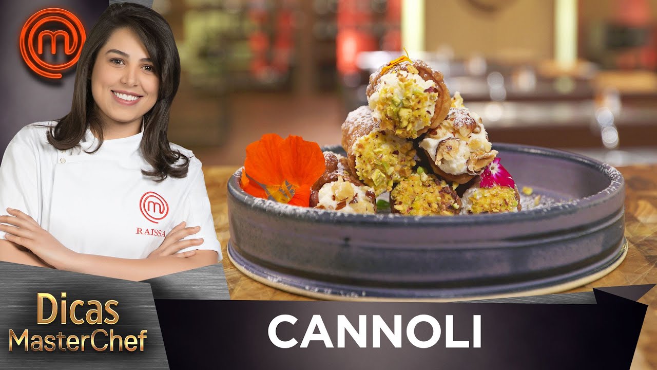 CANNOLI com Raissa Ribeiro | DICAS MASTERCHEF - YouTube