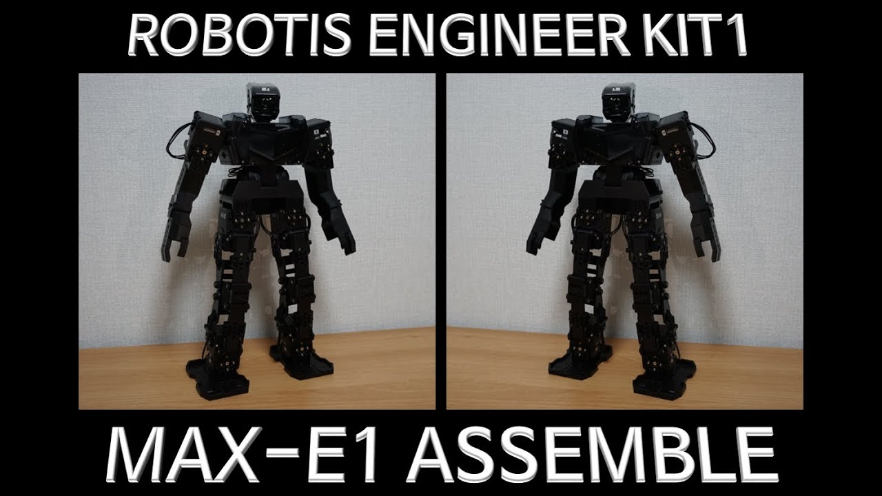 [ ROBOTIS ENGINEER KIT1 ] MAX-E1 ASSEMBLE / 로보티즈 엔지니어 키트1 MAX-E1 조립!! - YouTube