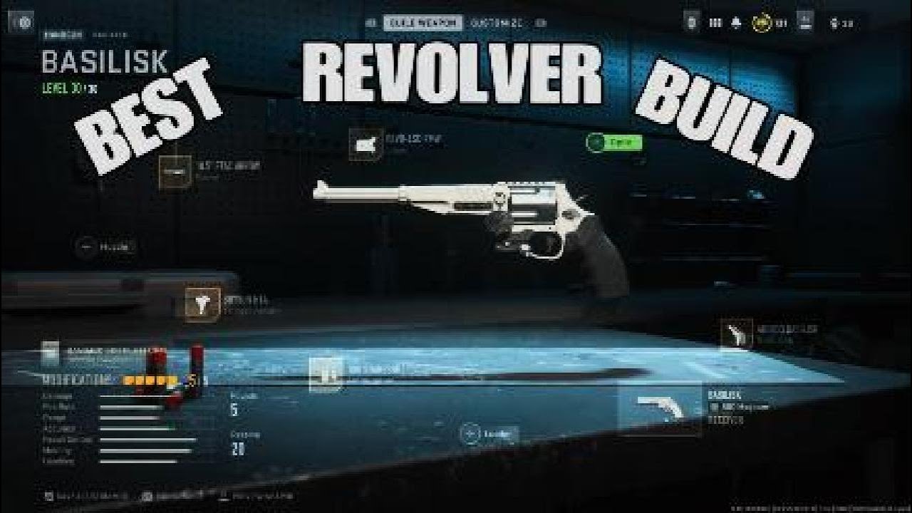 REVOLVER BUILD Call of duty MW2 - YouTube