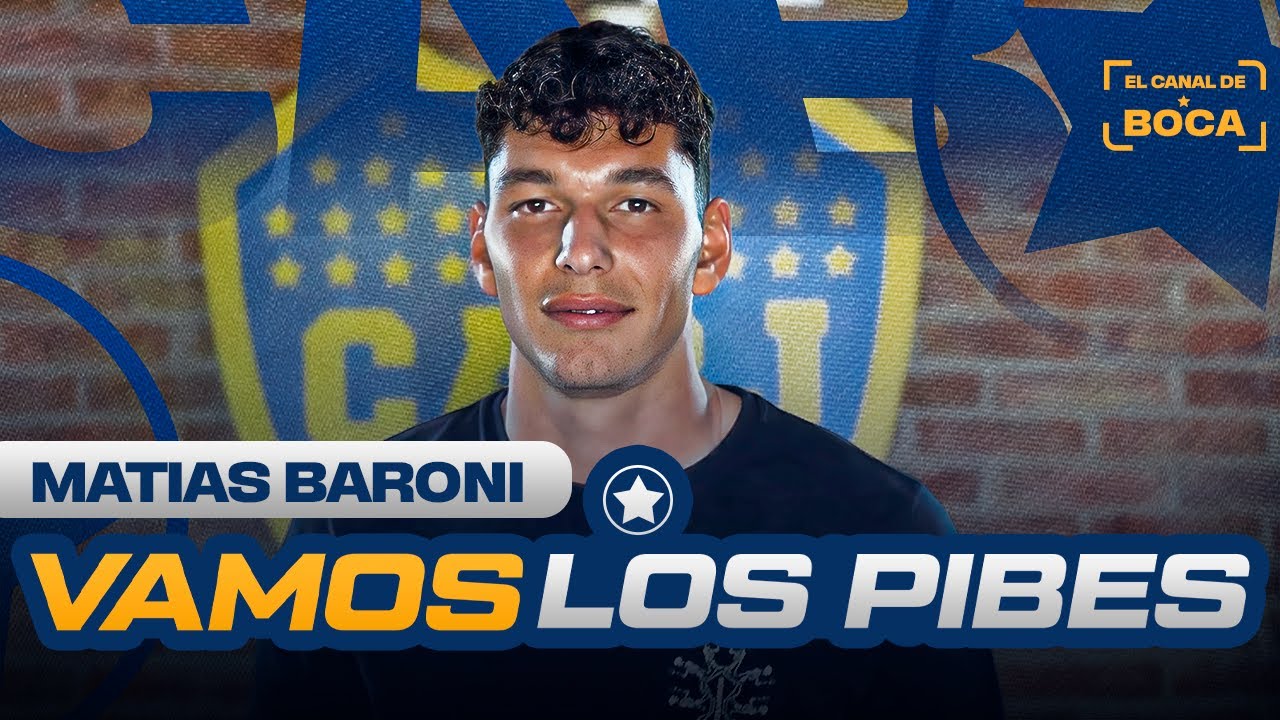 VAMOS LOS PIBES con MATÍAS BARONI desde LA PENSIÓN | EL CANAL DE BOCA ...