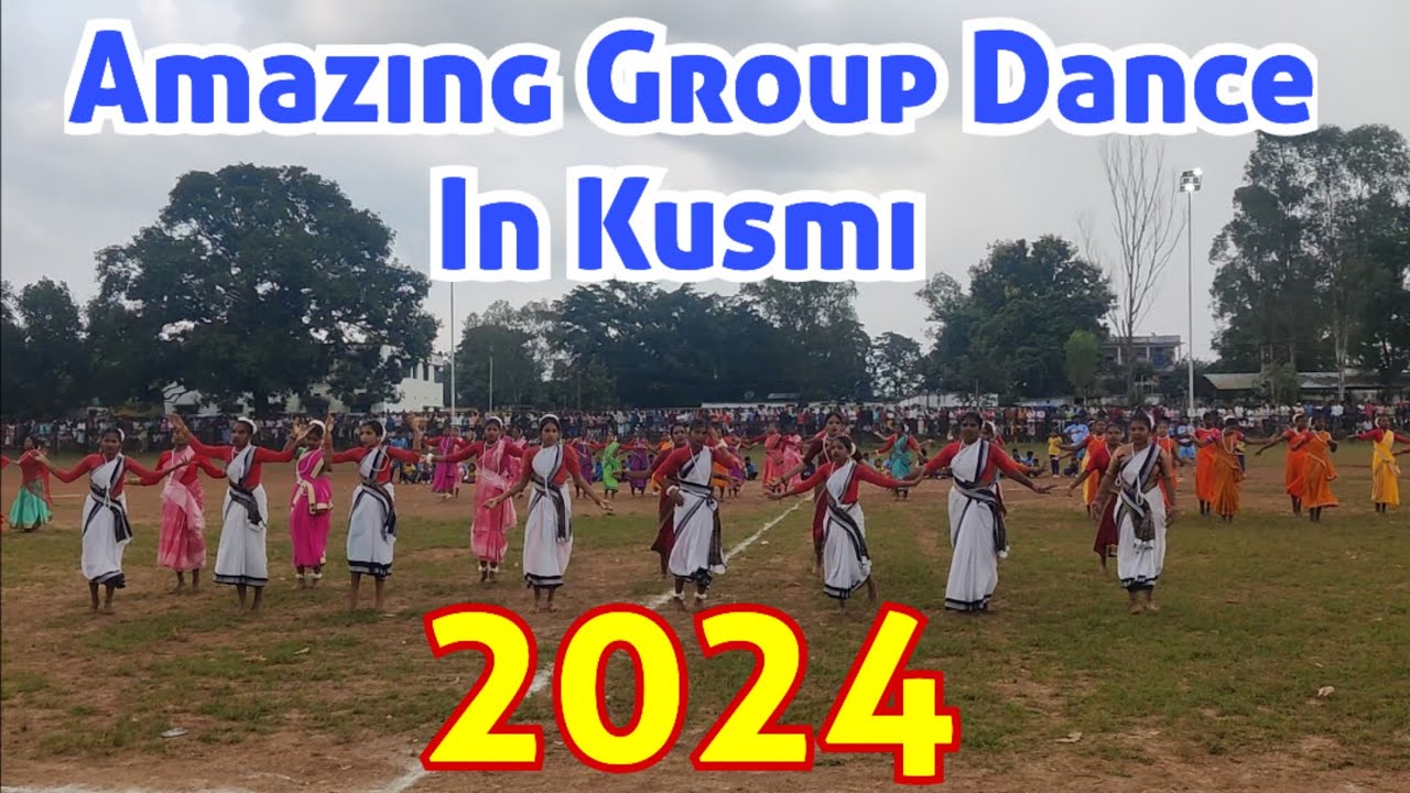 Amazing Group Dance in Kusmi High School Ground 2024 - YouTube