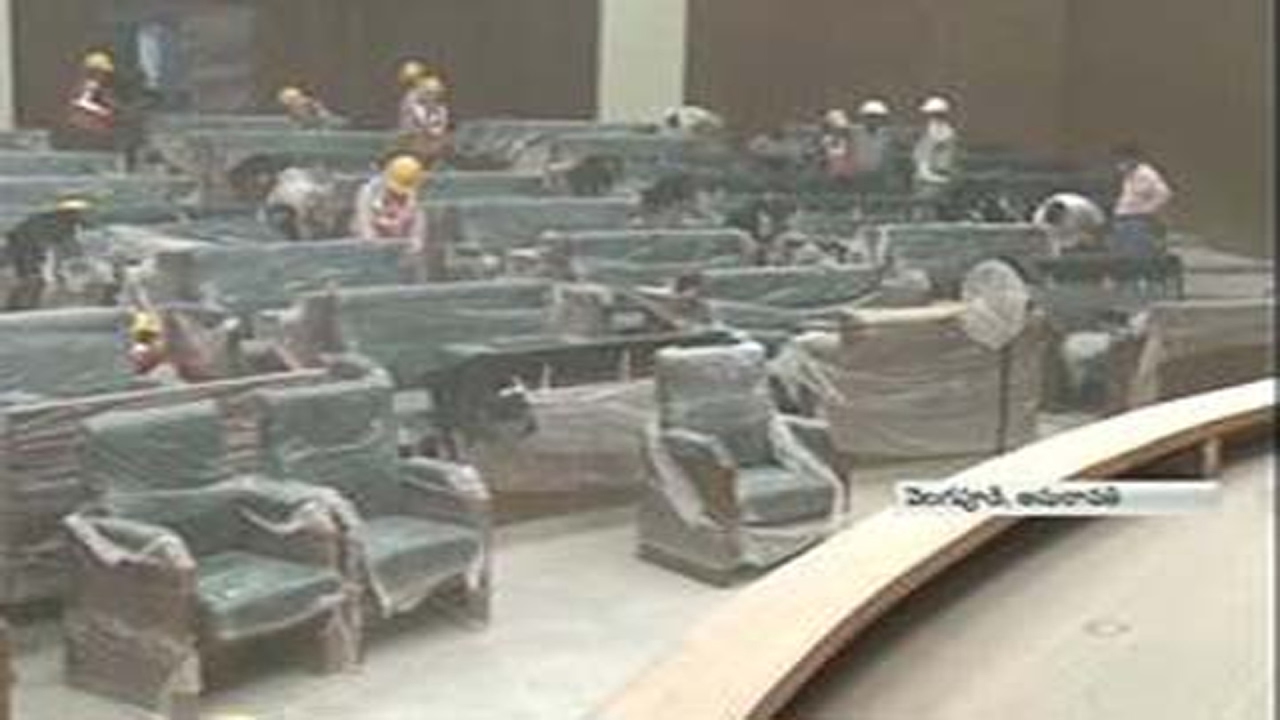 New Building is Set for the AP Assembly in Velagapud || Amaravathi ...