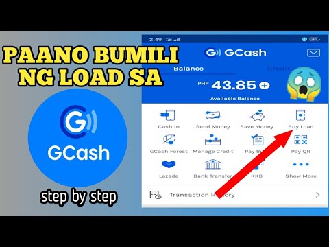 Paano bumili ng LOAD sa GCash Application 2020 - YouTube