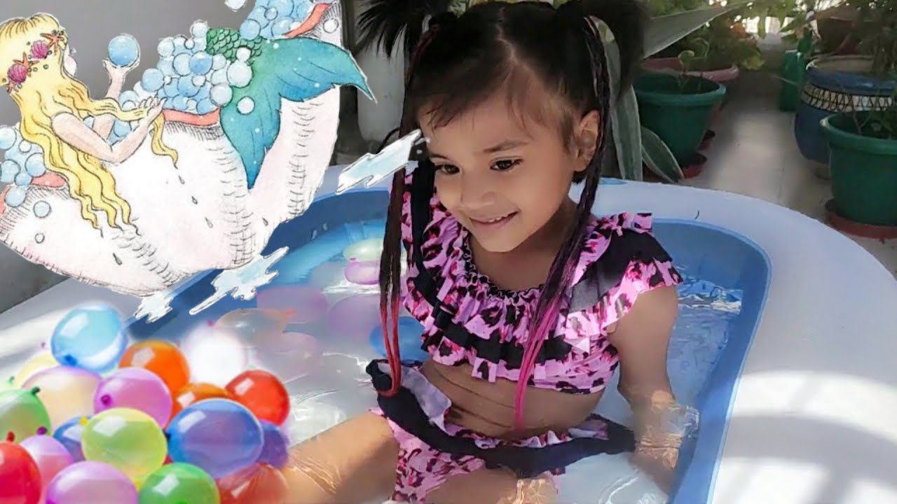 Splashing With Princess Ilisha : Fun in Bath Tub | Princess Ilisha - YouTube