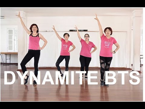 Dynamite BTS Line Dance (Dance & Teach) - YouTube