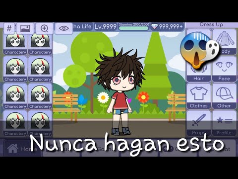 Nunca Hagan Esto En Gacha Life (Glitch o Error Creepy de Ojos) - YouTube