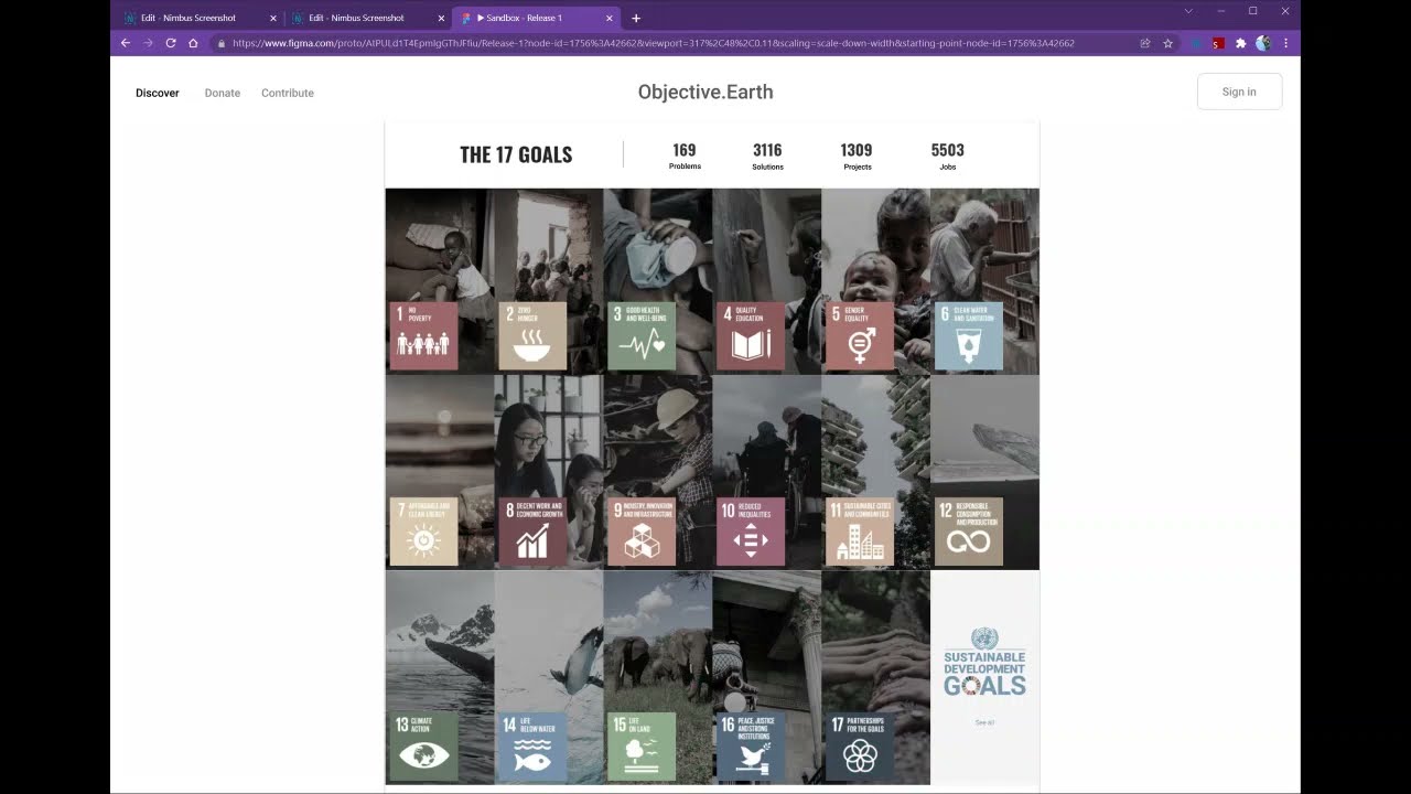 Objective.Earth - UI design - Release V1 - YouTube