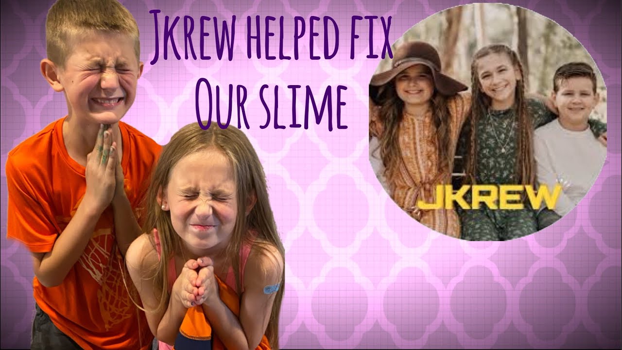 JKREW Helped Fix our Slime Challenge! #Slime #SlimeChallenge # ...