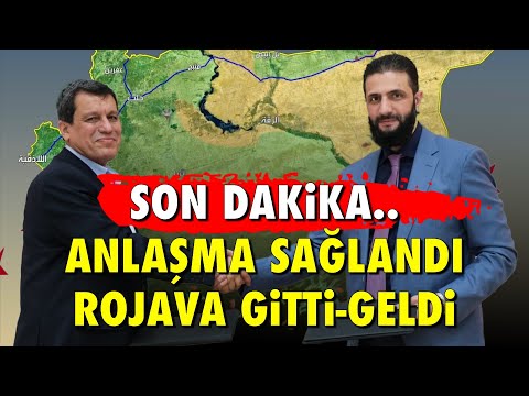 SON DAKİKA.. ANLAŞMA SAĞLANDI; ROJAVA GİTTİ-GELDİ