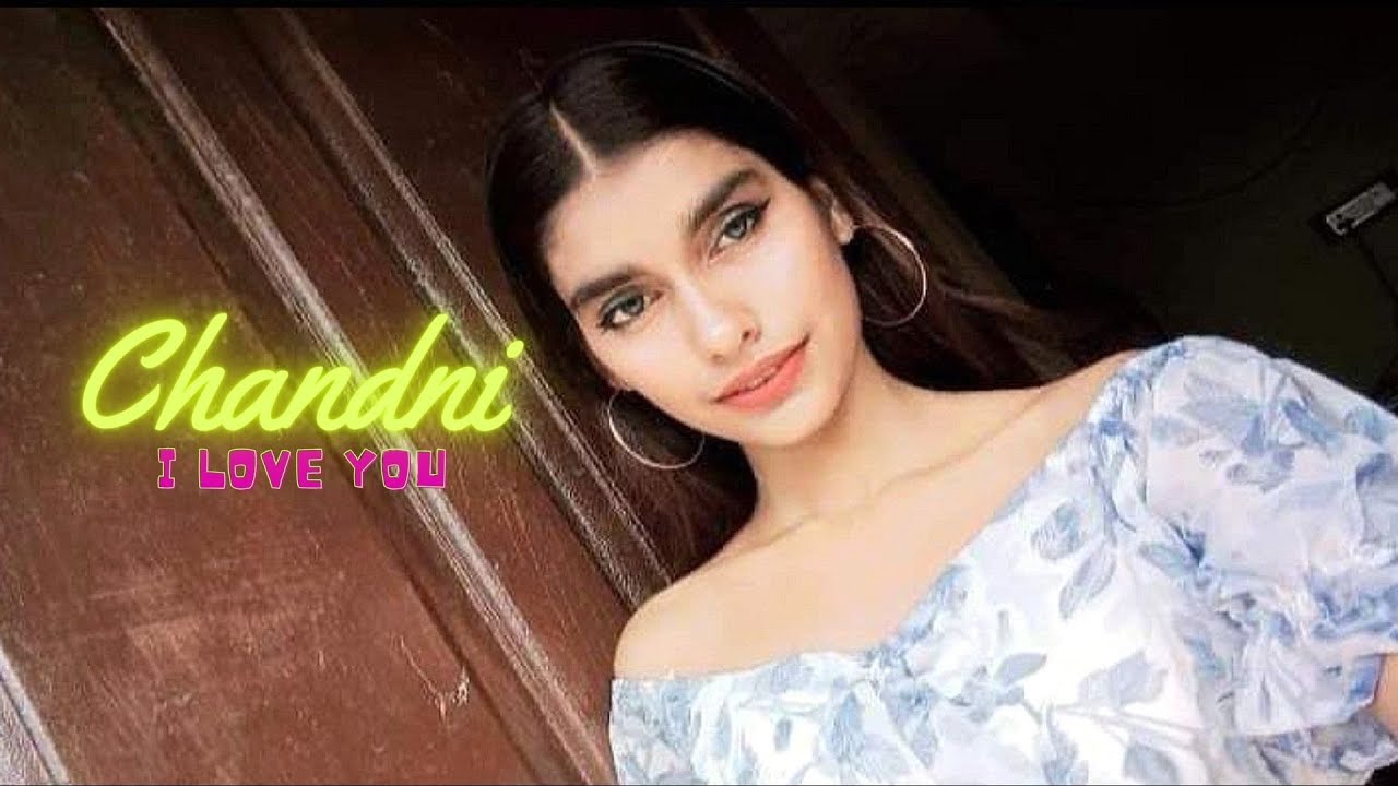 Chandni - I Love You | Official Visualizer ( Hindi Version ) - YouTube