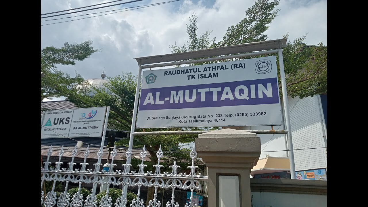 PROFIL SEKOLAH PG-RA AL-MUTTAQIN KOTA TASIKMALAYA - YouTube