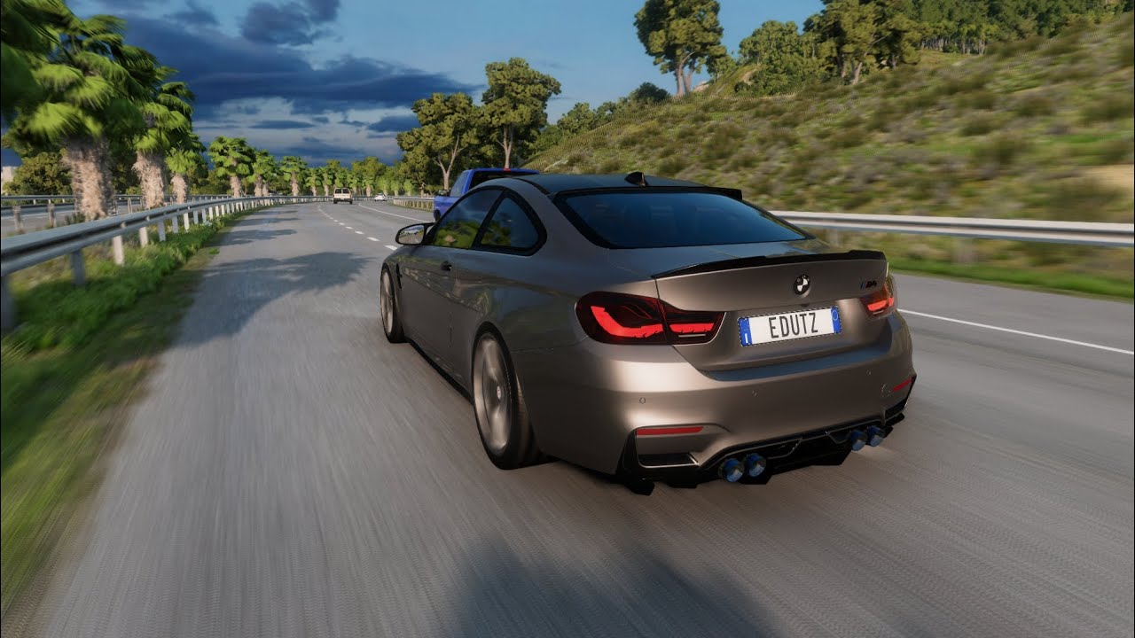 Beamng Ultra Graphics | BMW M4 F82 Realistic Driving - YouTube
