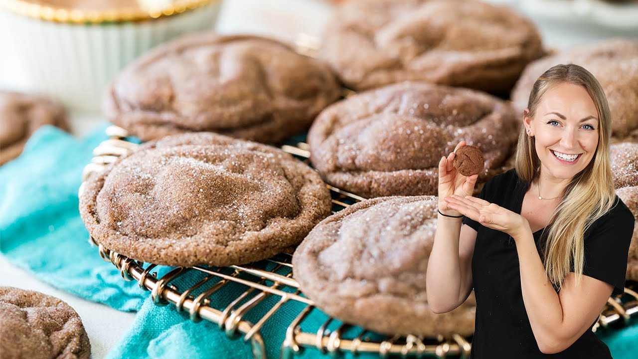 A Deep, Dark Twist on a Classic Cookie: Chocolate Snickerdoodles - YouTube