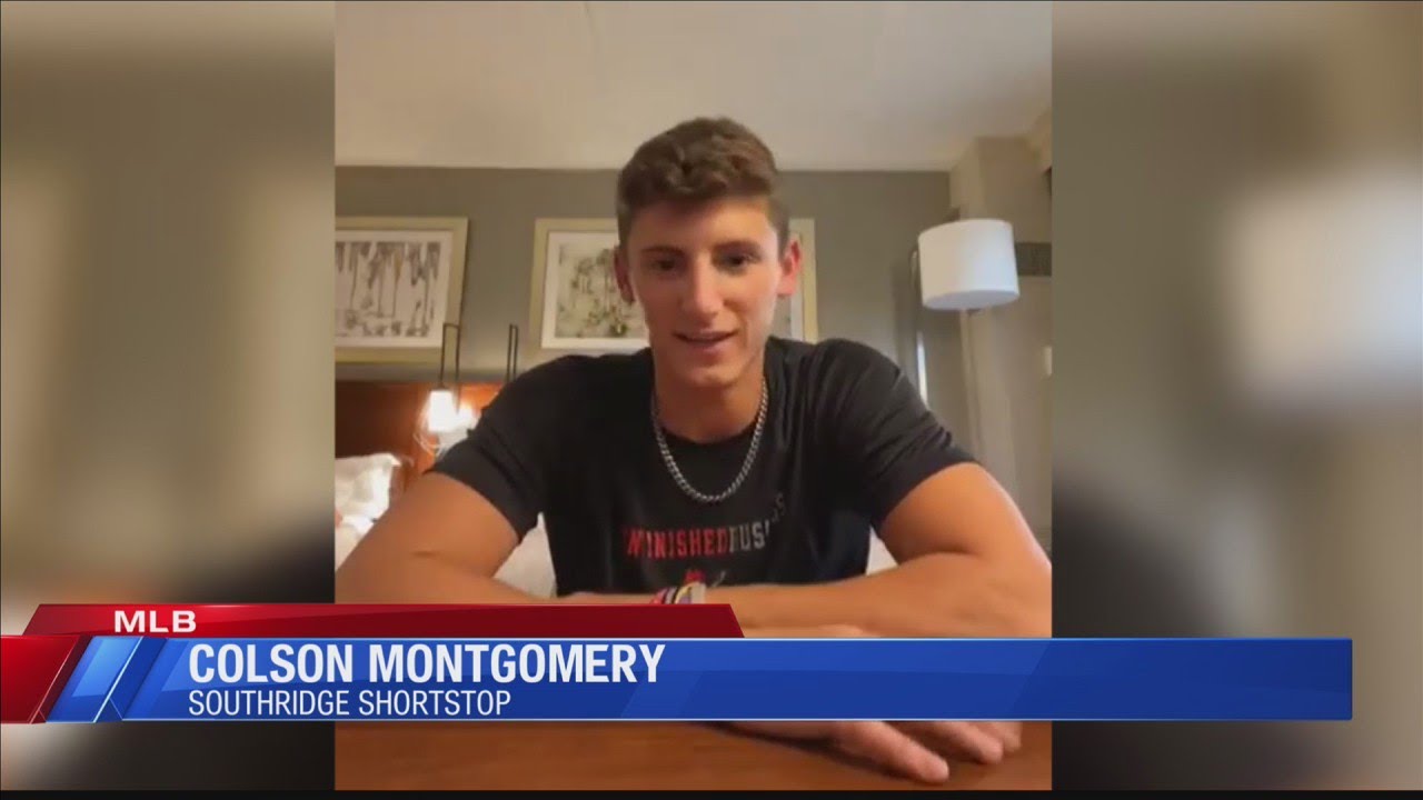 Southridge's Colson Montgomery prepares for MLB Draft - YouTube