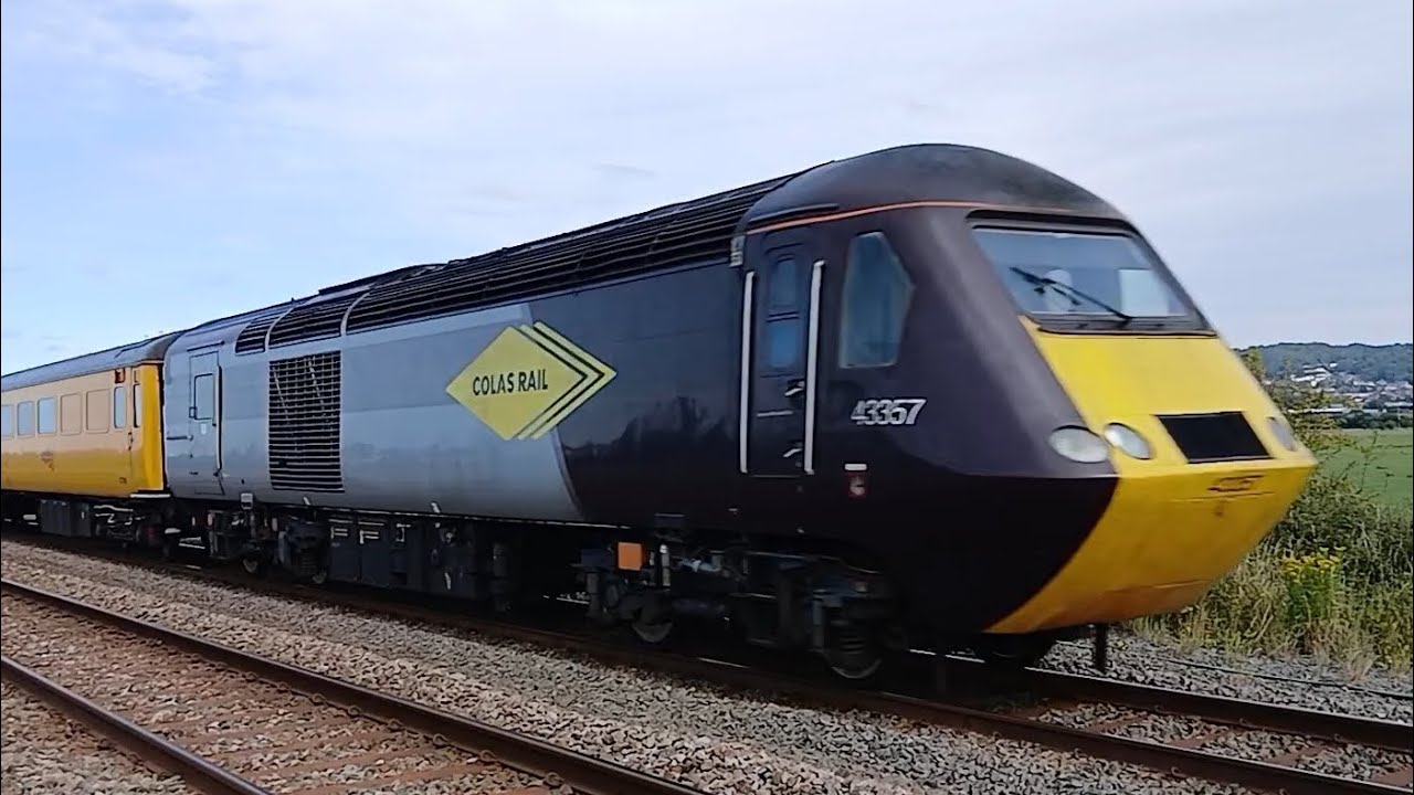 16/07/25 - Class 43 HST - 43357 T&T 43272 - UTU Test Train - Derby R.T ...