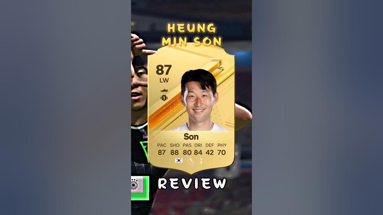 Sonaldo Returns 😍🇰🇷 87 Rated Gold Heung Min Son Player Review Eafc