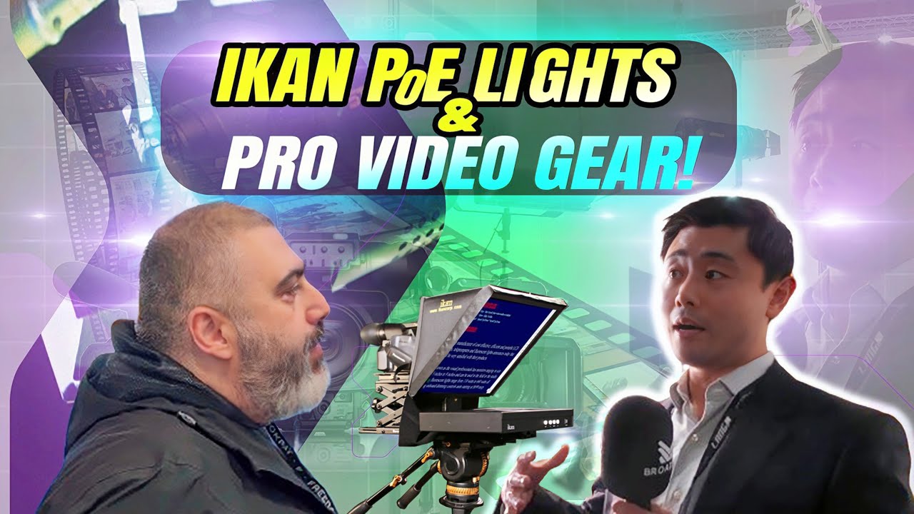 Exploring PoE Lighting for Broadcast & Pro AV | IKAN's 20+ Years of Innovation - YouTube