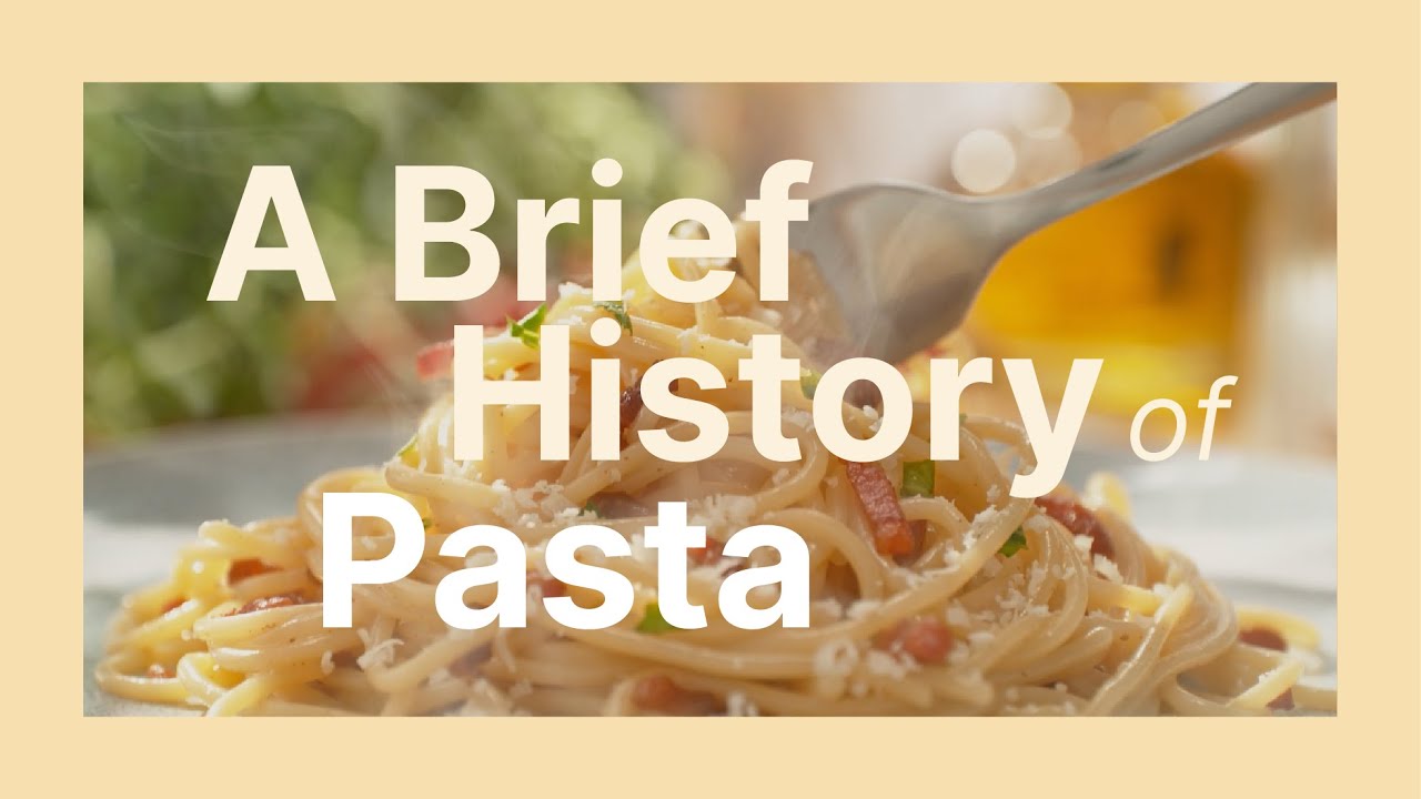 A Brief History of Pasta | Made In Italy - YouTube