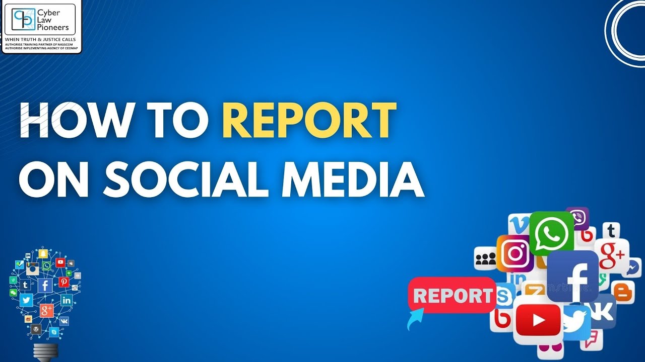 How to Report on Social Media: A Step-by-Step Guide - YouTube