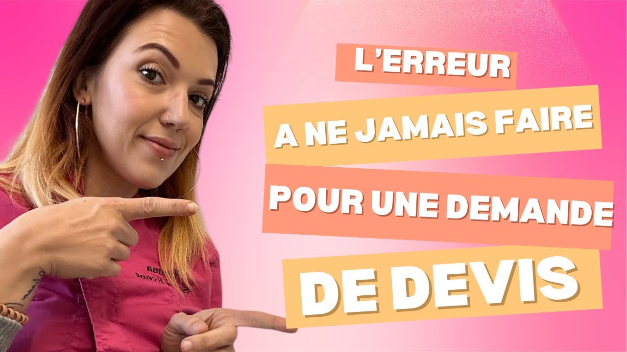 L’Erreur à Ne Jamais Faire Quand un Client Demande un Devis(Et Comment Décrocher Plus de ...
