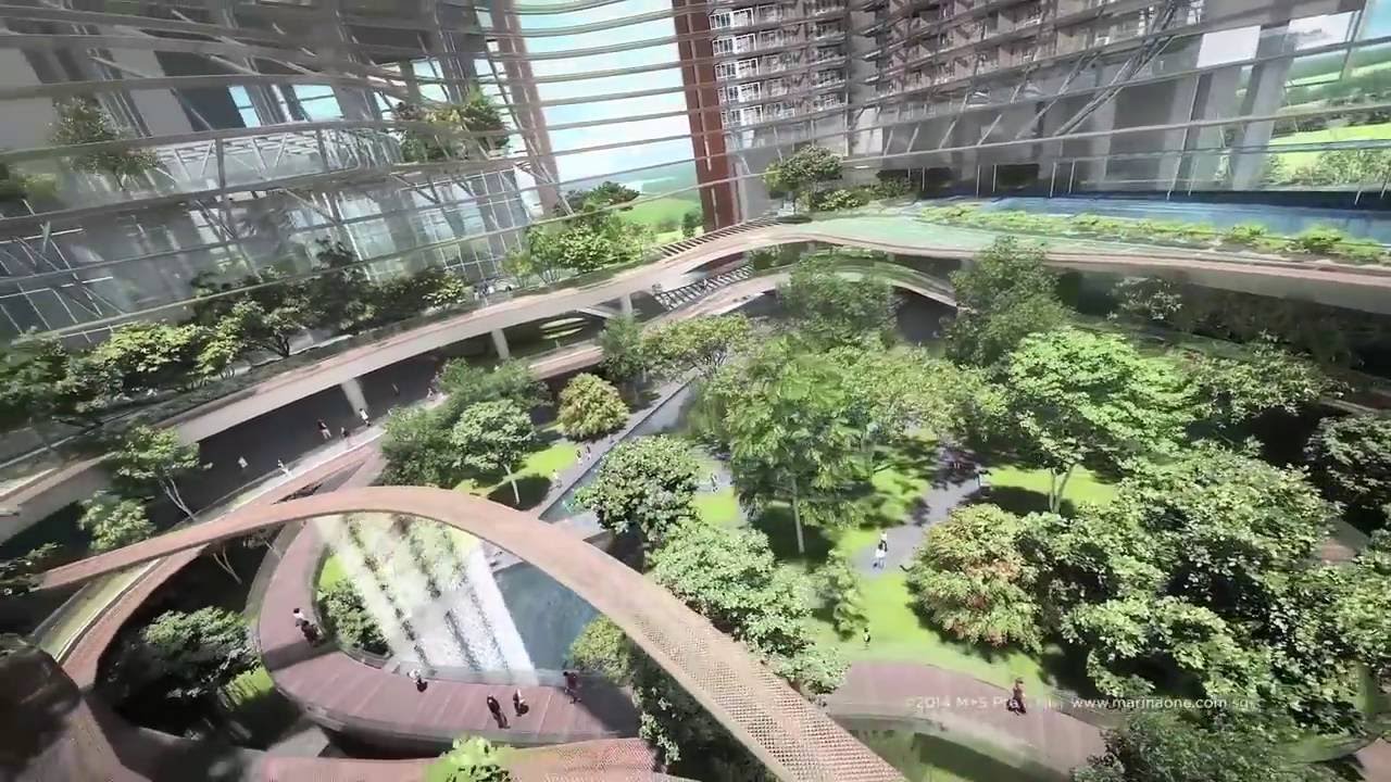 Marina One Flythrough - YouTube