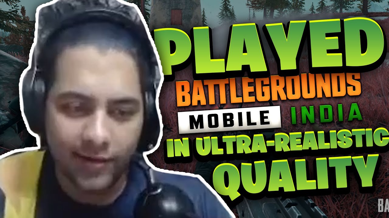 PLAYING BGMI in 120FPS Ultra Realistic Quality - YouTube