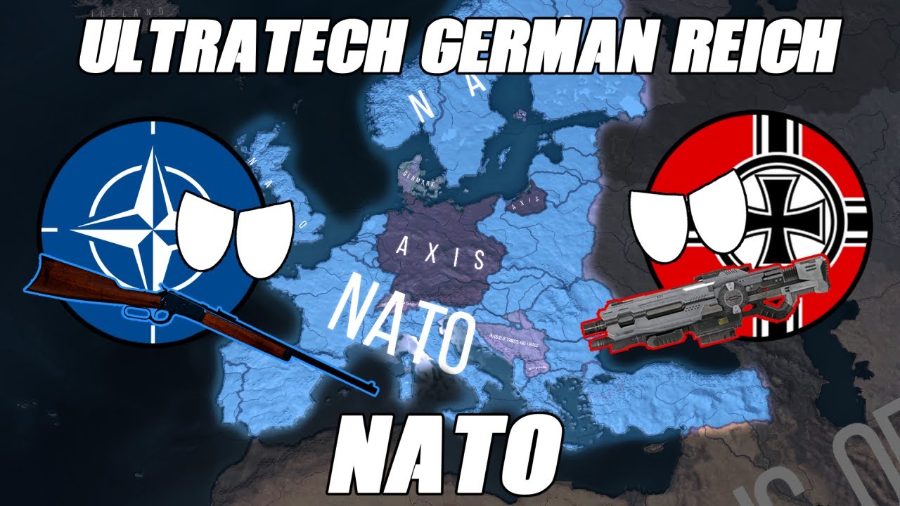 [HOI4] 1945 Tech Germany VS NATO - HOI4 Timelapse - #hoi4 #timelapse ...