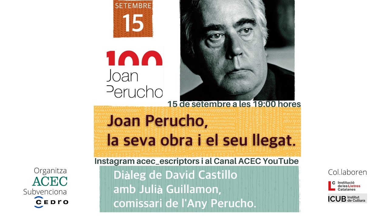 Joan Perucho, la seva obra i el seu llegat. - YouTube