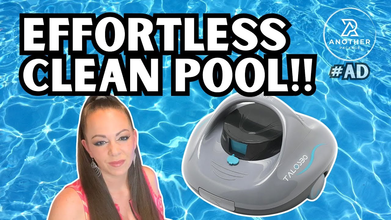 Talosbo Pool Cleaner Vacuum Setup for Flat Pools - YouTube