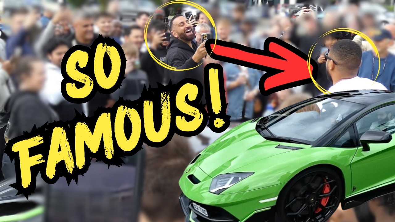 yiannimize live ! Was insane free event amazing sports cars, supercars ...