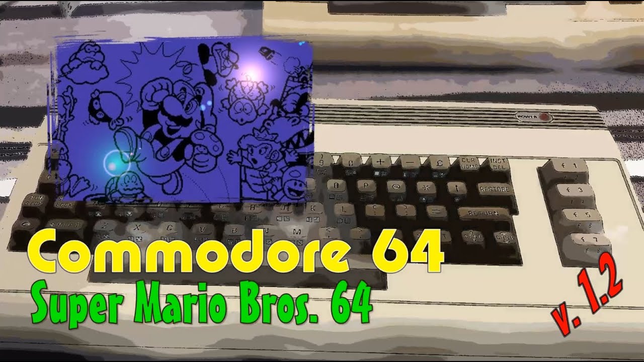 Commodore 64 -=Super Mario Bros. 64=- v1.2 - YouTube