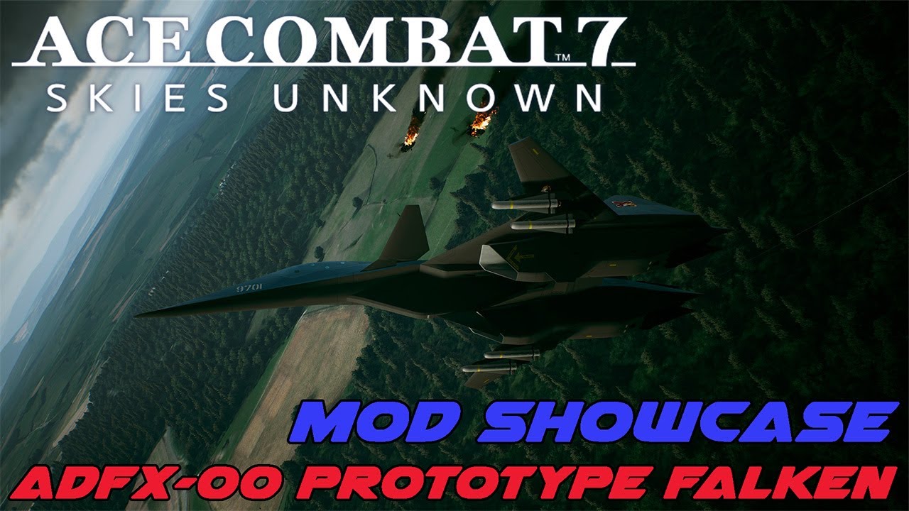 Ace Combat Mod Showcase: ADFX-00 Prototype Falken - YouTube