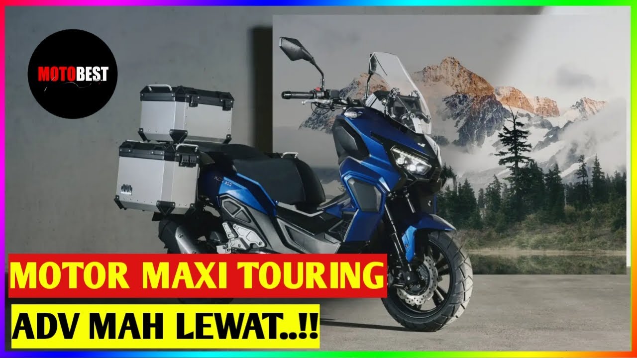 INTRODUCING, THE LEXMOTO XDV 300cc EURO 5 TIWST & GO SCOOTER - YouTube