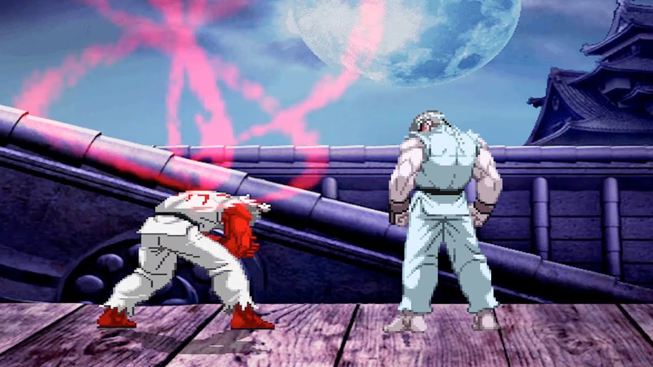 RED AKUMA VS DRAGON RYU - YouTube