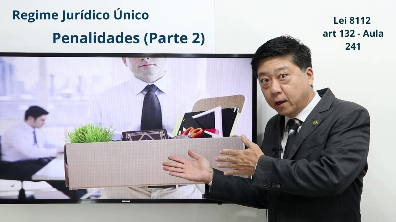 Lei 8112 - Penalidades (Parte 2) - art 132 - Aula 241 - YouTube