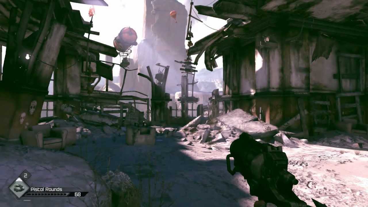 Rage PC artifact and clipping problem on HD 6850 - YouTube