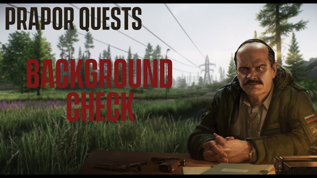 Prapor - Search Mission - Missing convoy on Woods - USEC camp on Woods ...