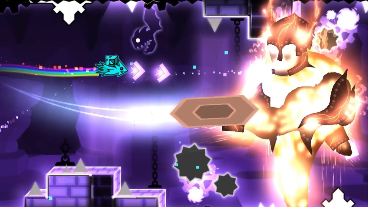 Hellgate Menace 100% Completado (Epic Insane) By Chase, Geometry Dash 2 ...