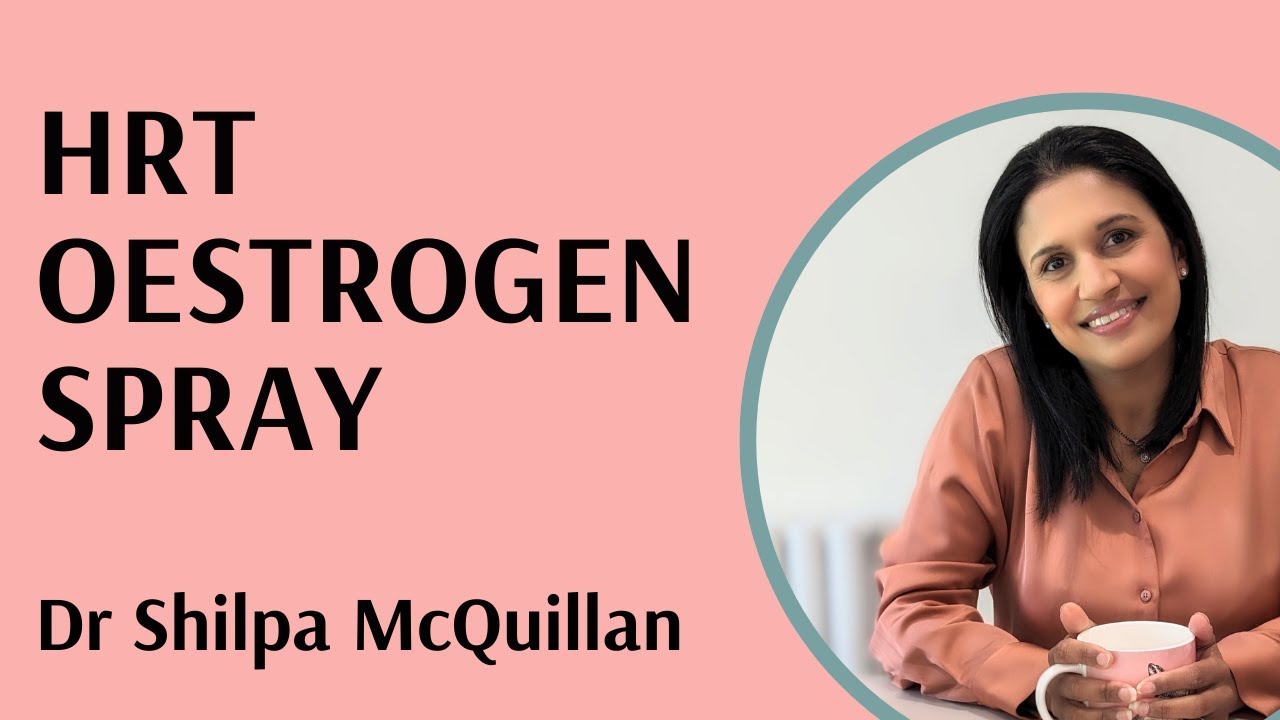 How to Use Lenzetto Oestrogen Spray HRT - YouTube